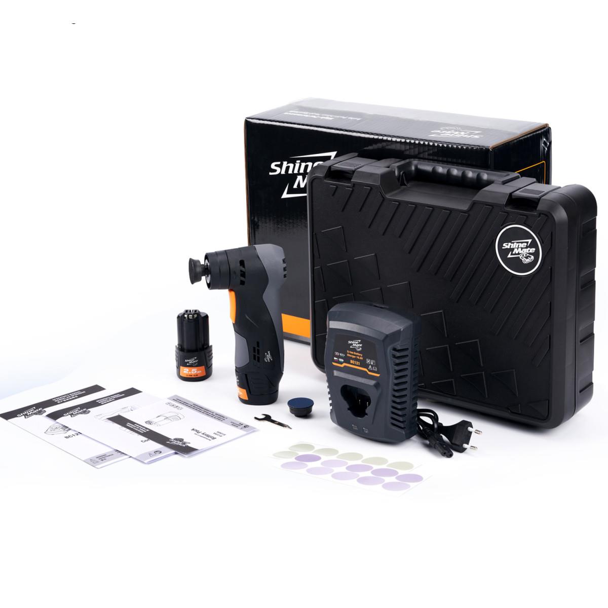 ShineMate EB201-5 Cordless Random Orbital Sander - 5mm – in2Detailing