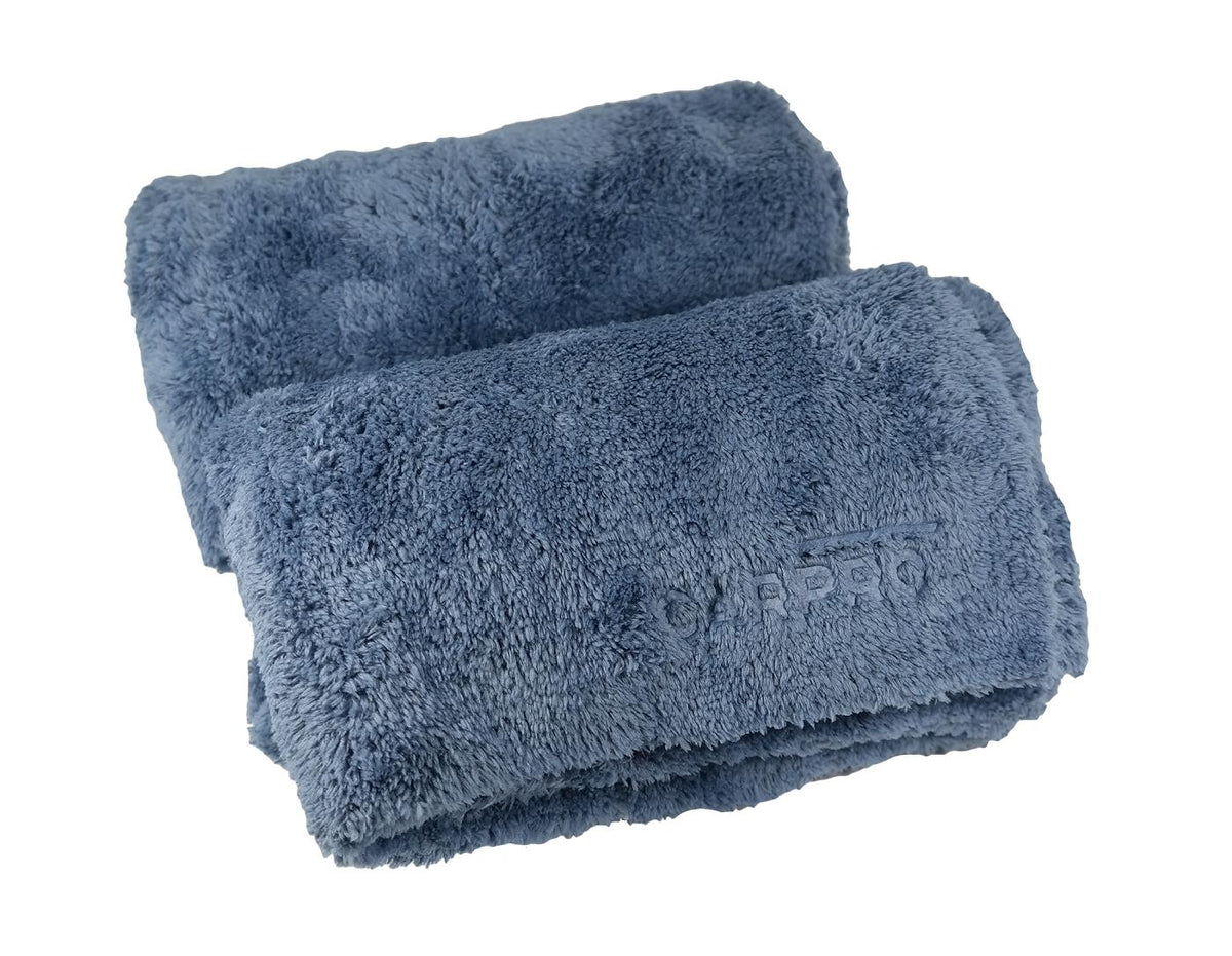 CarPro Single 40x60cmm sm Edgeless Grey Microfibre Cloth – in2Detailing