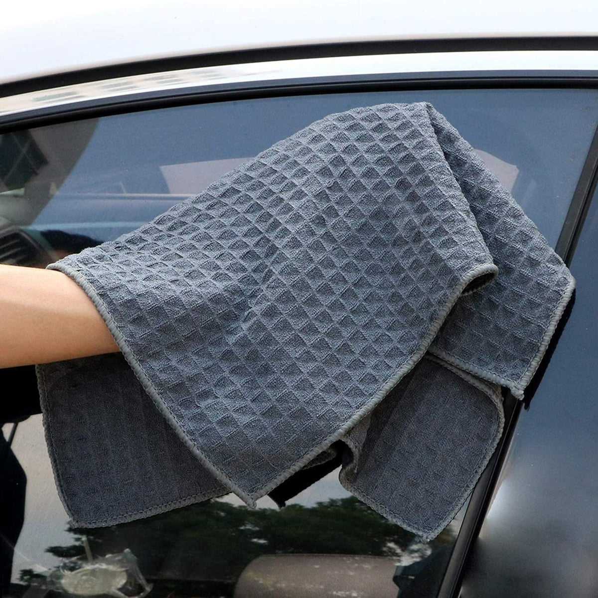 Professional Grade Waffle Glass Detailing Cloth : 40 x 40 cm – in2Detailing