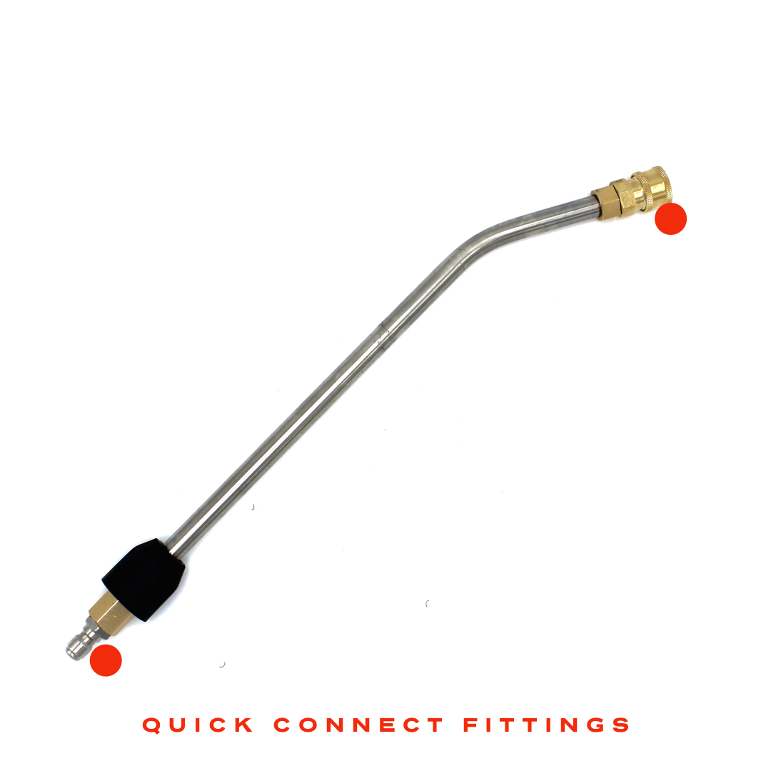 450mm 1/4 Quick Connect Angled Extension Lance – in2Detailing